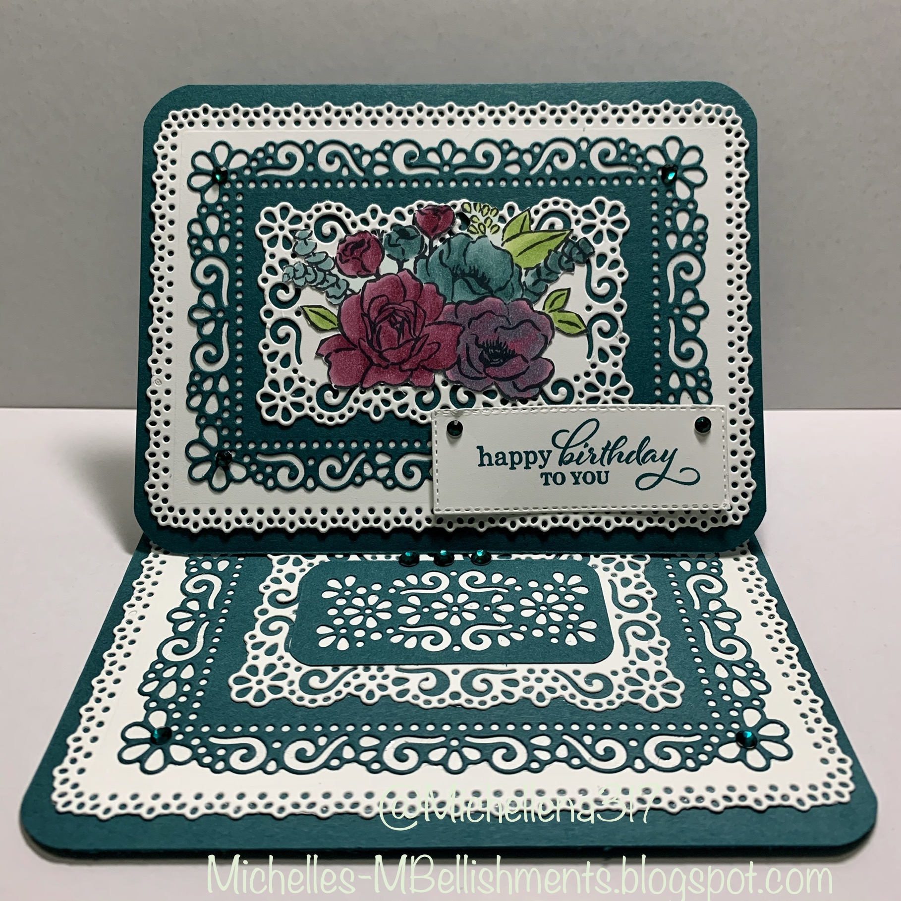 Michelle's MBellishments: Easy Easel Card