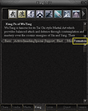 Kung Fu system and kung fu experience increases, part 1