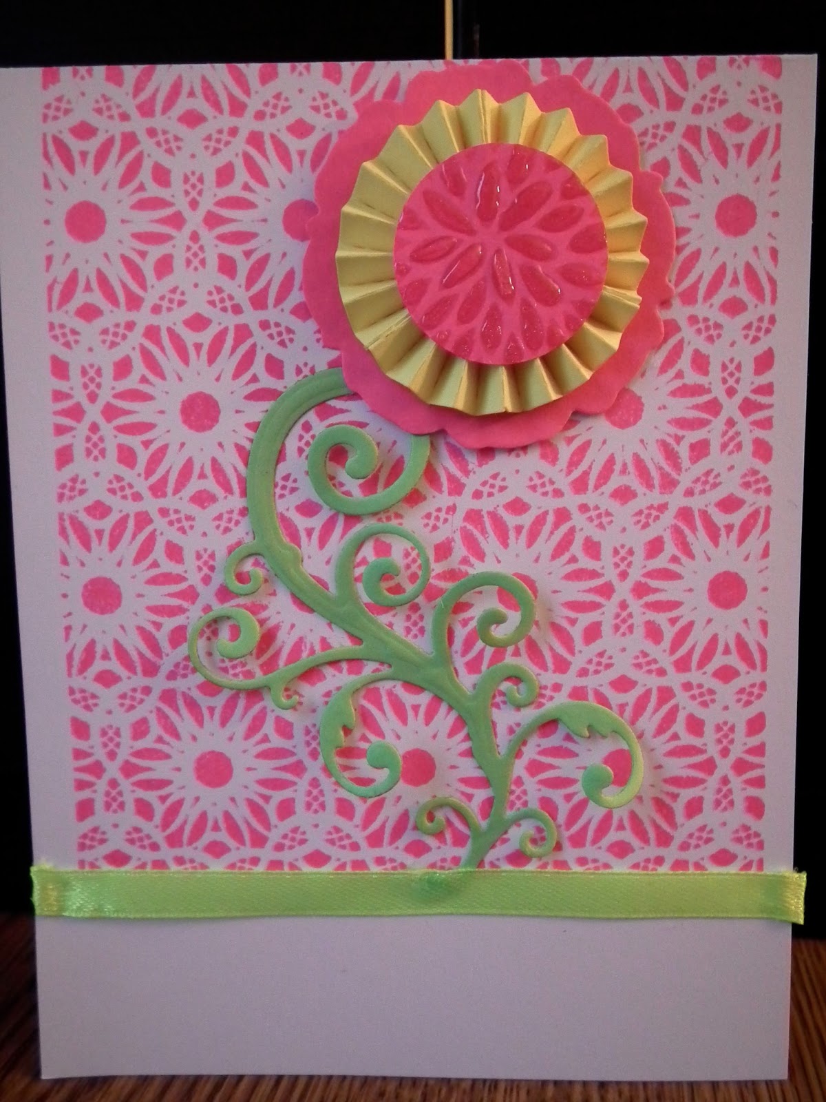 Crafty Card Tricks: Make Your Own Embellishment Challenge Card