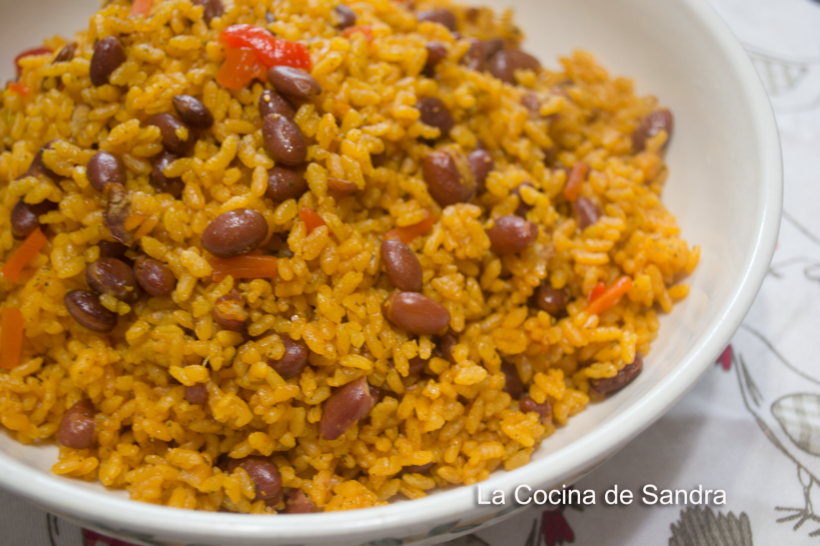 La Cocina de Sandra: Arroz Con Habichuelas