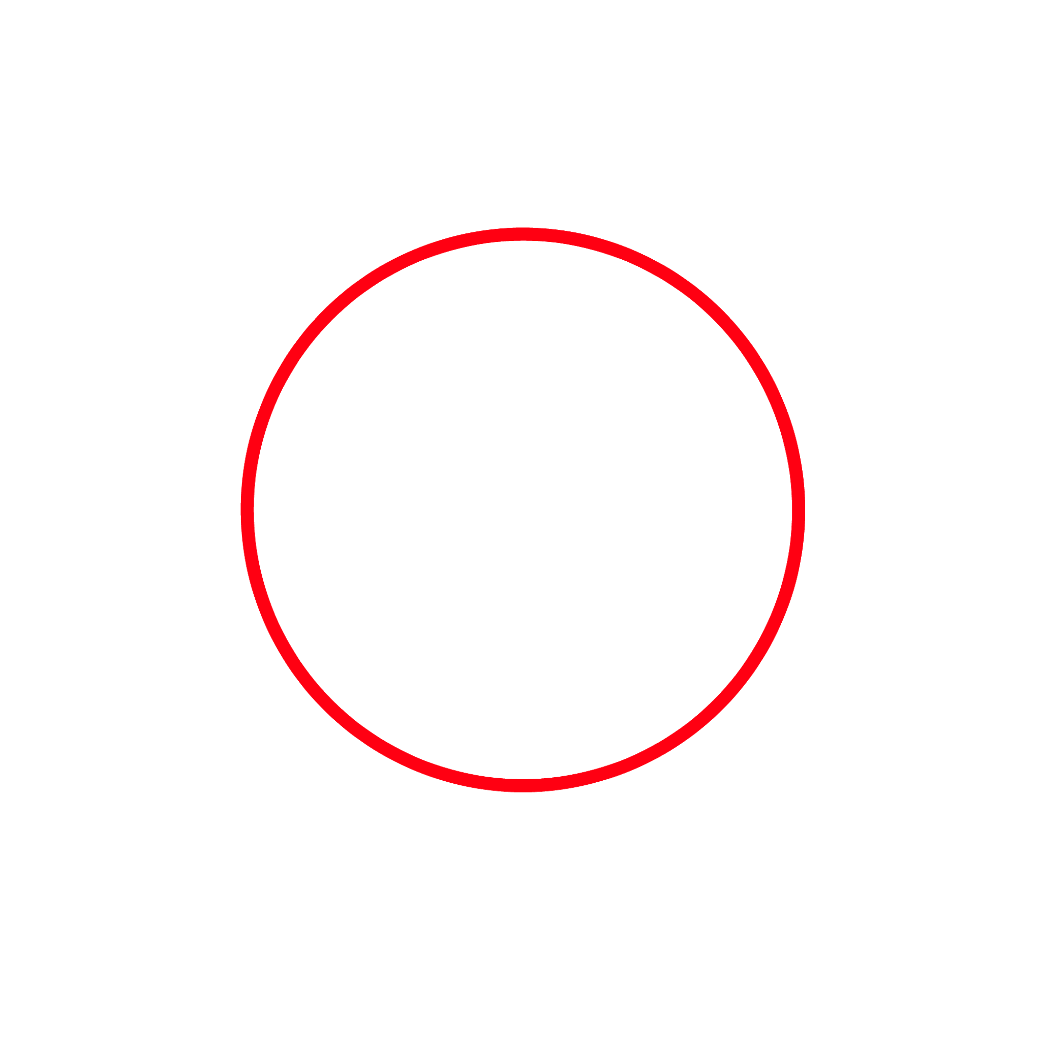 Gambar Lingkaran Merah PNG Transparan - Samakami.com