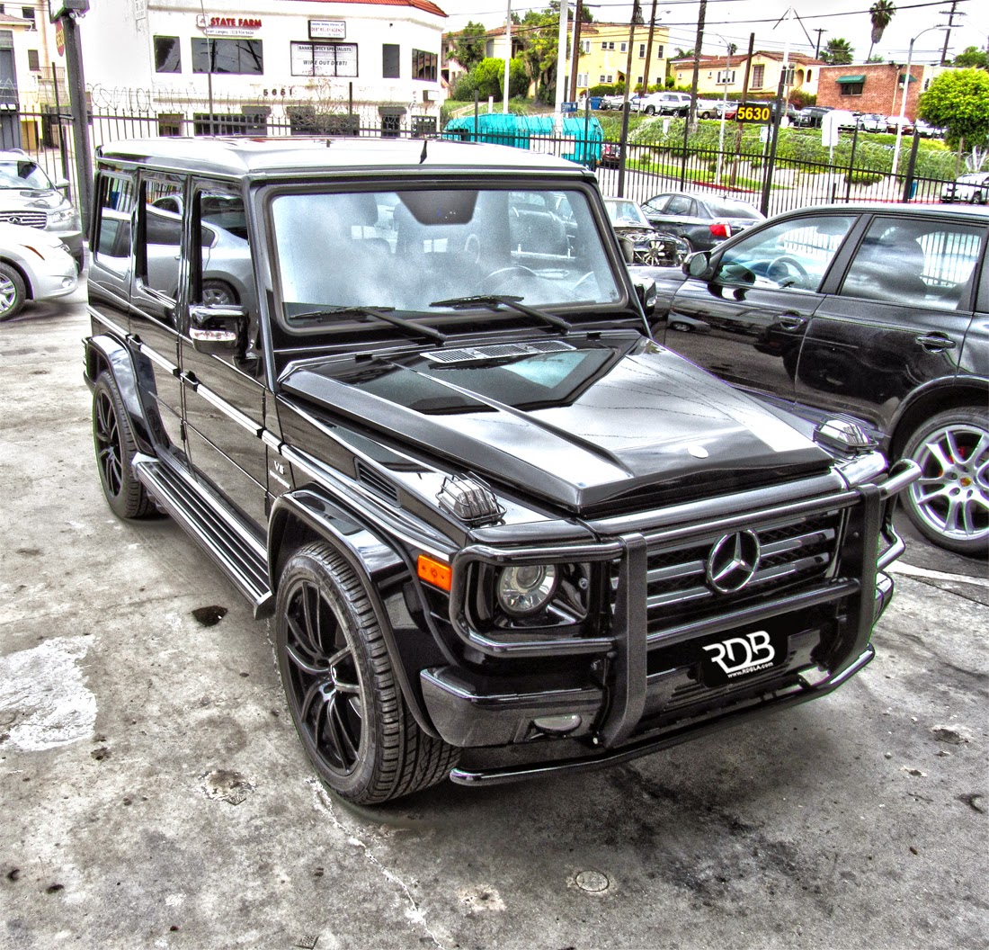 Mercedes-Benz G55 AMG Black on Black | BENZTUNING