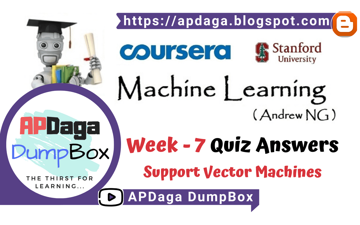 Coursera Machine Learning Week 7 Quiz Support Vector Machines Andrew NG coursera-machine-learning-week-7-quiz-support-vector-machines-andrew-ng