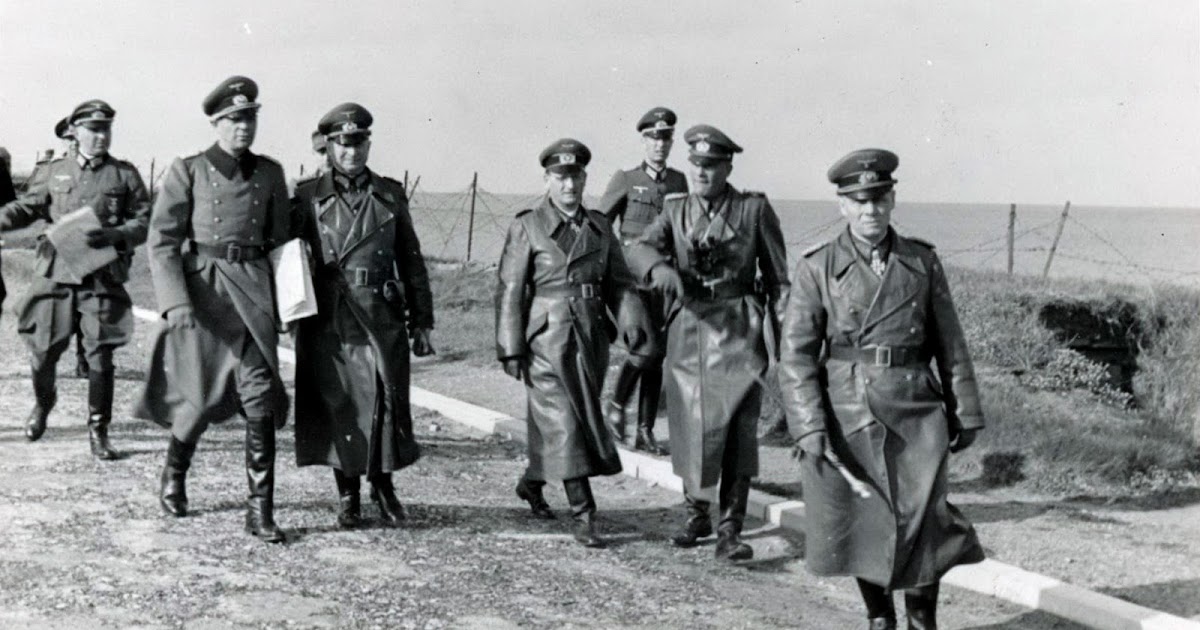 Ritterkreuzträger: Erwin Rommel in an Inspection of the Atlantic Wall