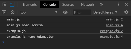 JS - Javascript no browser