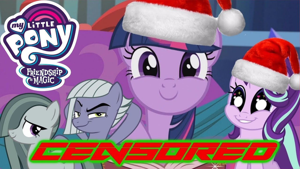 Equestria Daily - MLP Stuff!: My Little Pony Christmas: CENSORED