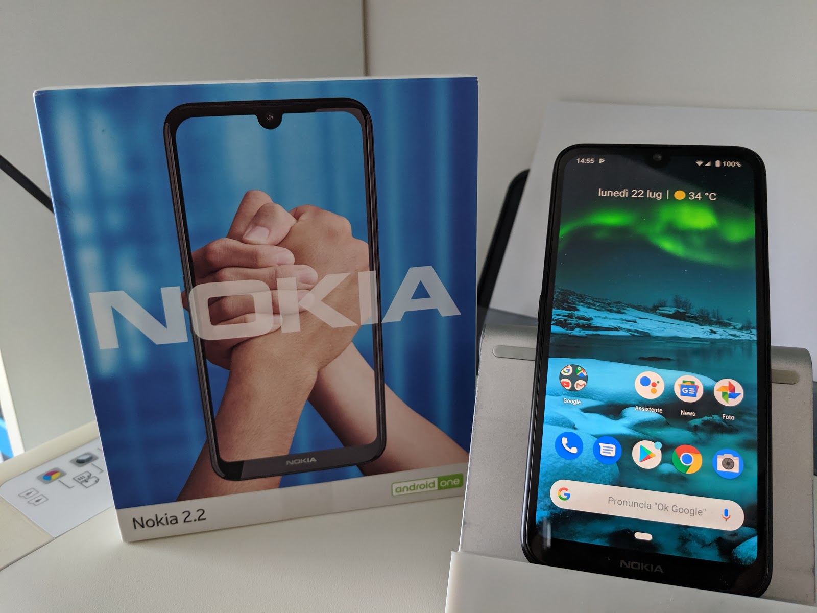 Nokia 2.2: unboxing, prime impressioni e speed test AnTuTu Benchmark
