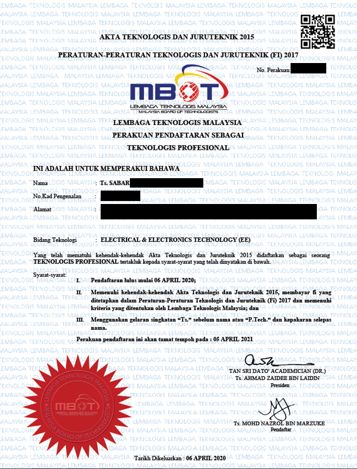 Engr. Park Su S, P.Tech Official Blog: MBOT