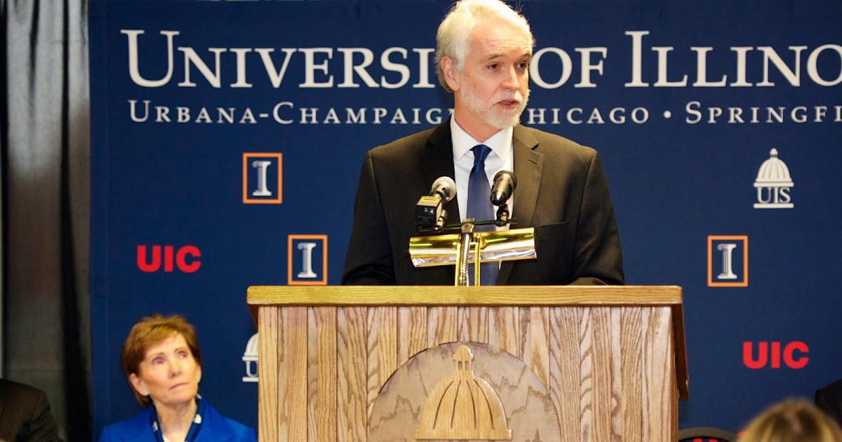 UIS News: UIS welcomes new University of Illinois President Timothy L ...