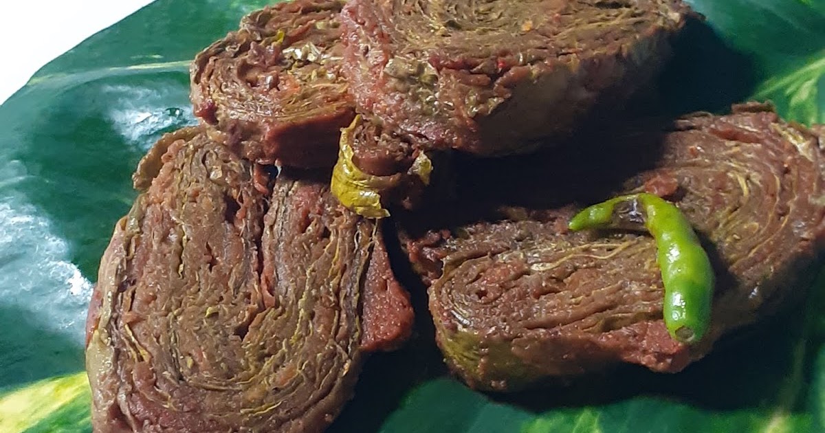 Hema's Musings: patode/ patra/ Arvi leaves roll