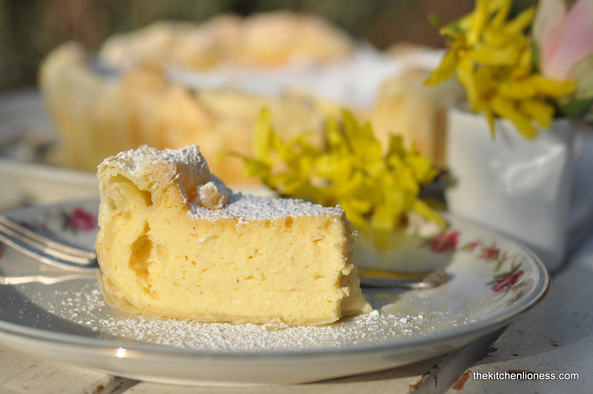 The Kitchen Lioness: Baked Dutch Cheesecake on a Weekday Afternoon
