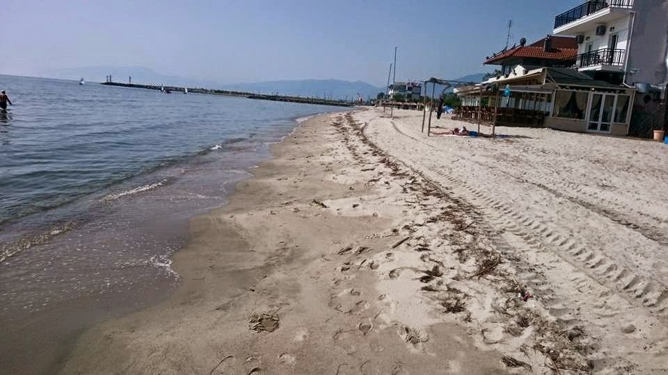 ΛΕΥΤΕΡΙΑ: ΚΑΘΑΡΙΣΜΟΣ ΚΑΙ ΔΙΑΜΟΡΦΩΣΗ ΑΚΤΗΣ ΣΤΗΝ ΠΑΡΑΛΙΑ ΚΑΤΕΡΙΝΗΣ