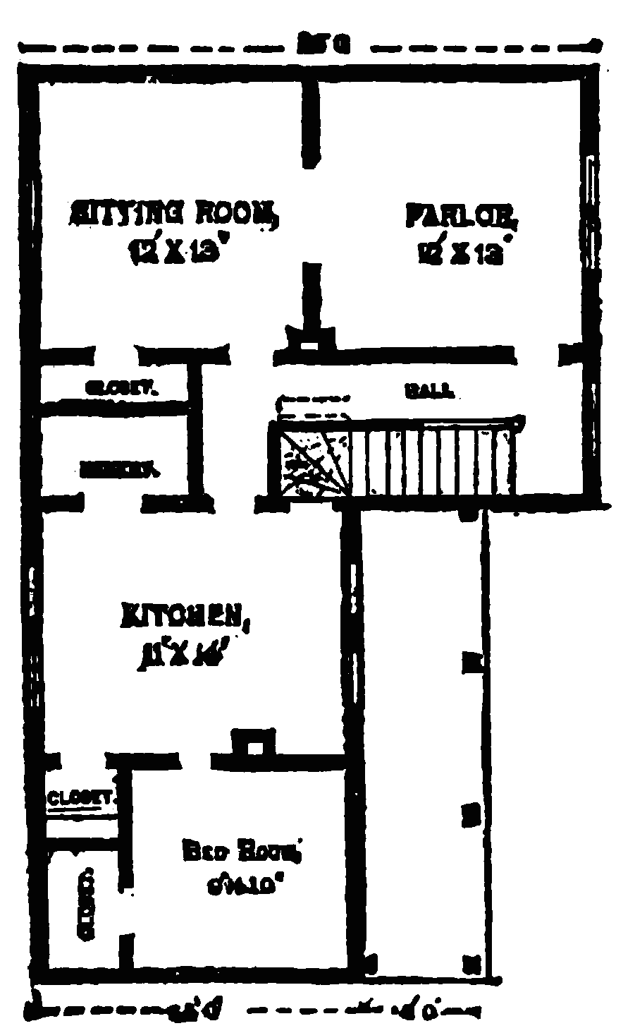 19th Century Historical Tidbits: 1885 Rural House Designs