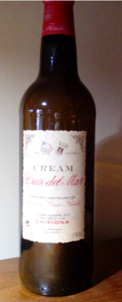 Jerez-Xeres-Sherry: Cream Cruz del Mar 17.5%, Bodegas César Florido