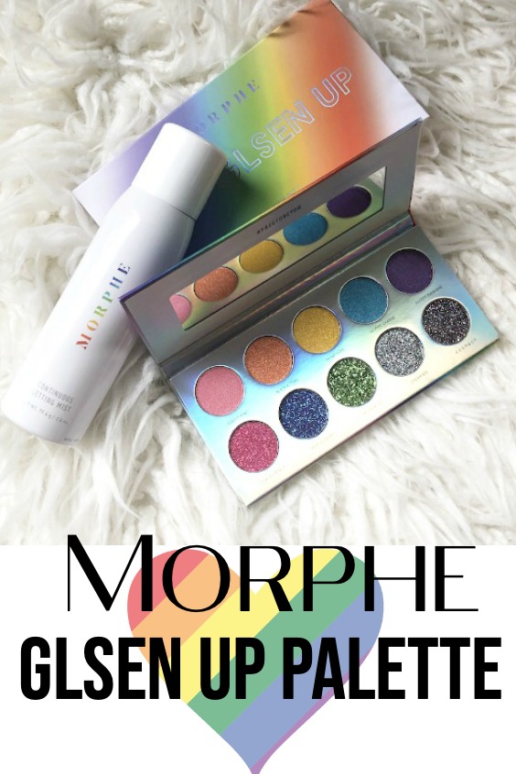Morphe 10G GLSEN UP Palette and Setting Spray - Crazy Beautiful Makeup ...