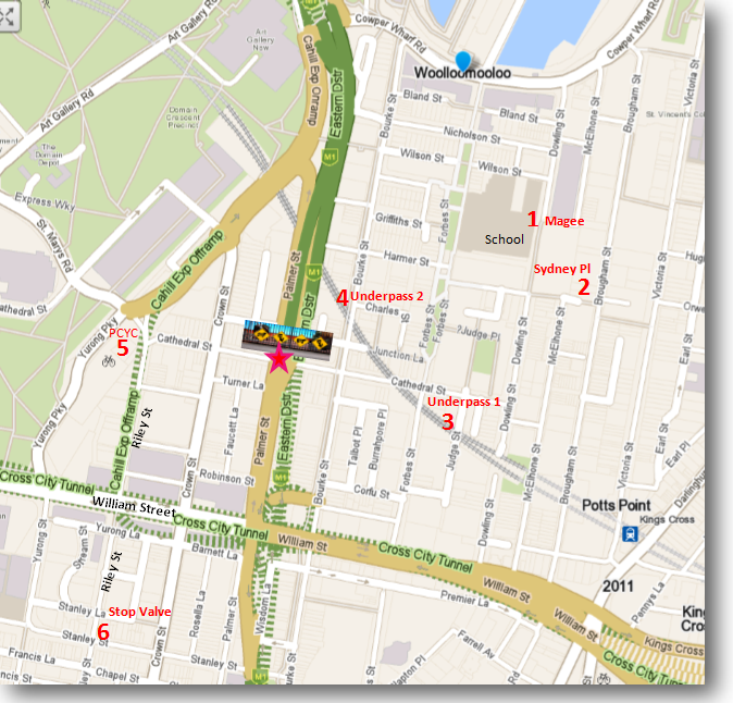 Wall art - 6 of the best murals in Woolloomooloo