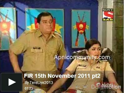 FIR -15th November 2011 pt2-Watch Sab TV Shows Online | Full Episodes ...