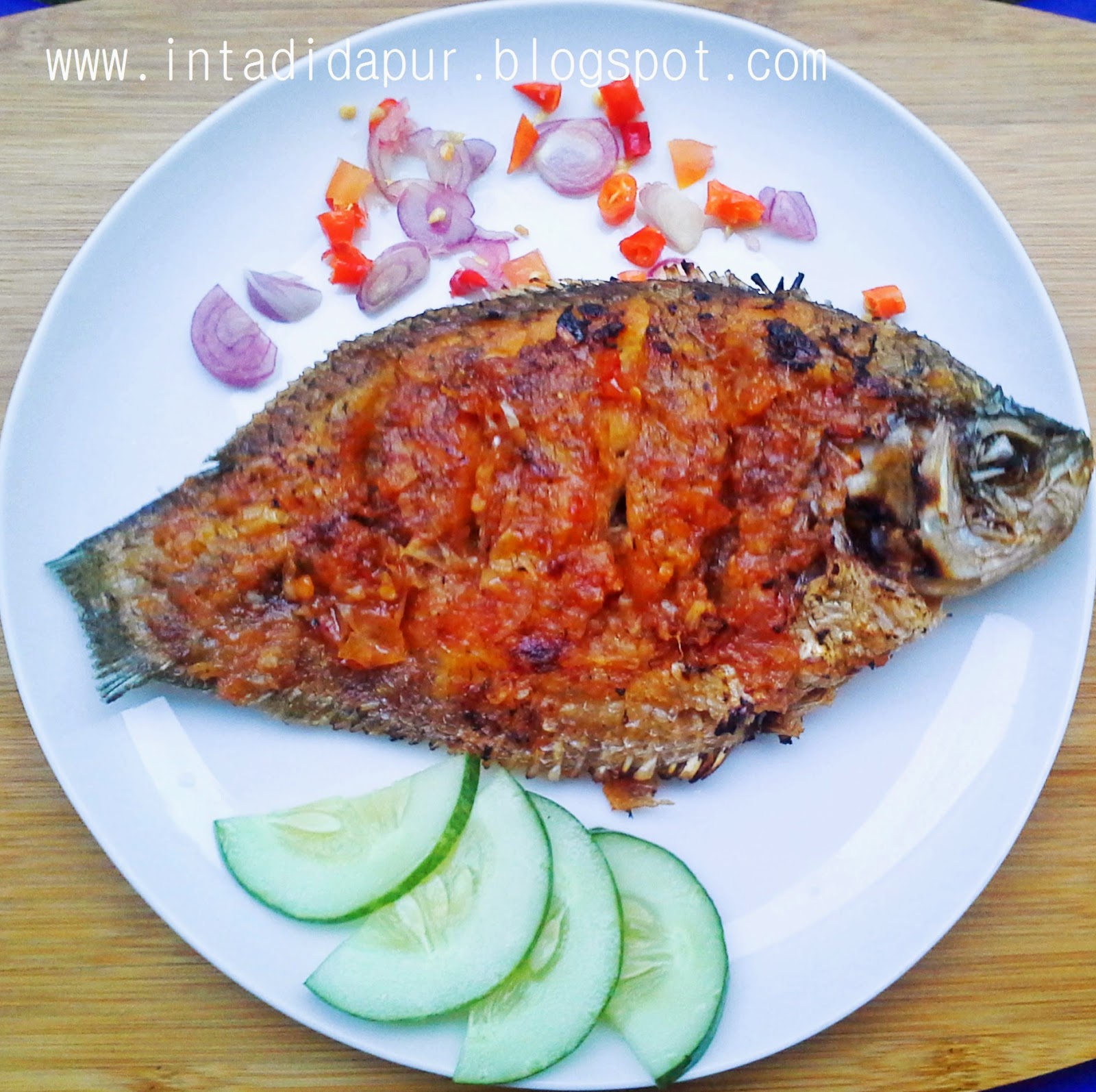Having fun in the kitchen: Gurame Bakar Merah