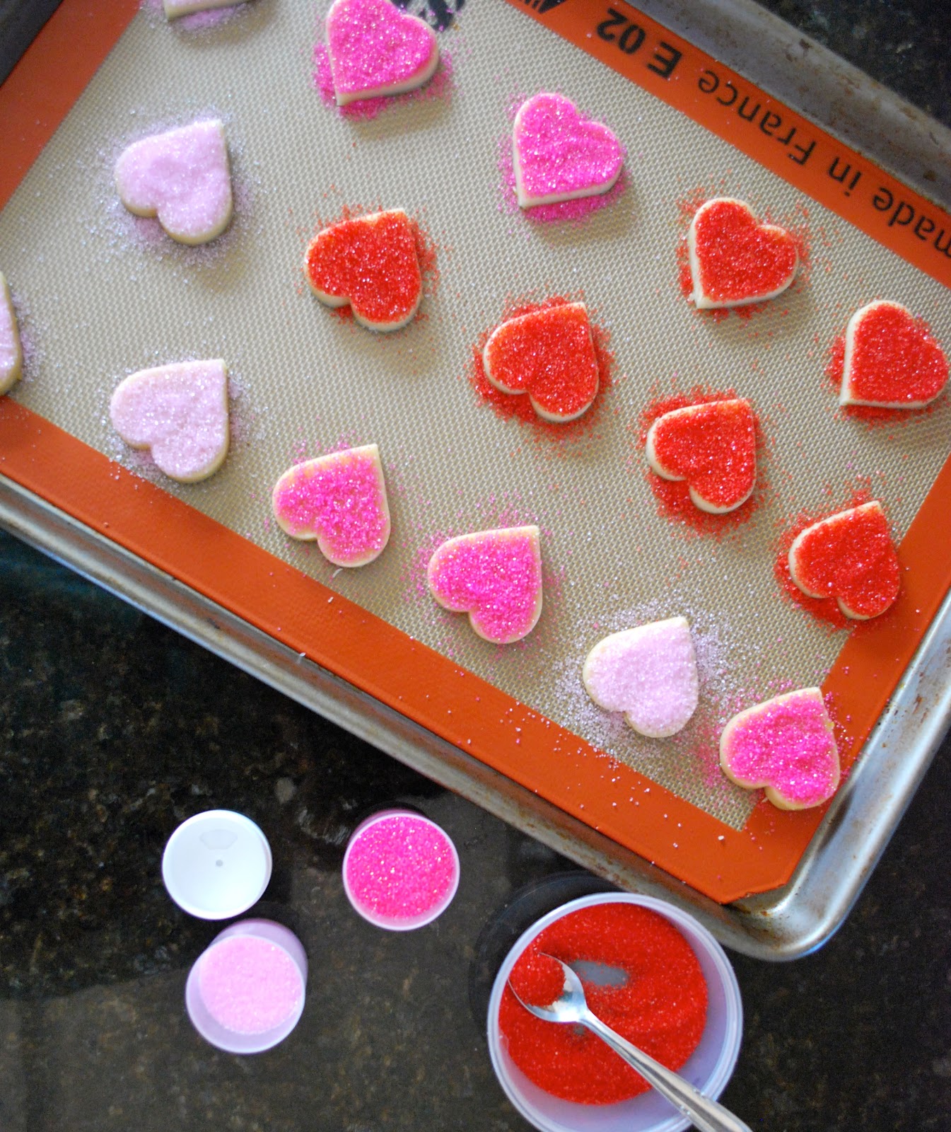 Reinventing Nadine: Valentine's Day Heart Cookies Part 1