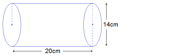10 Math Problems: Total Surface Area of Cylinder
