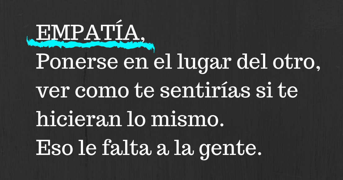 Vida Natural: La empatía, es mucho más que ponerse en el lugar del otro