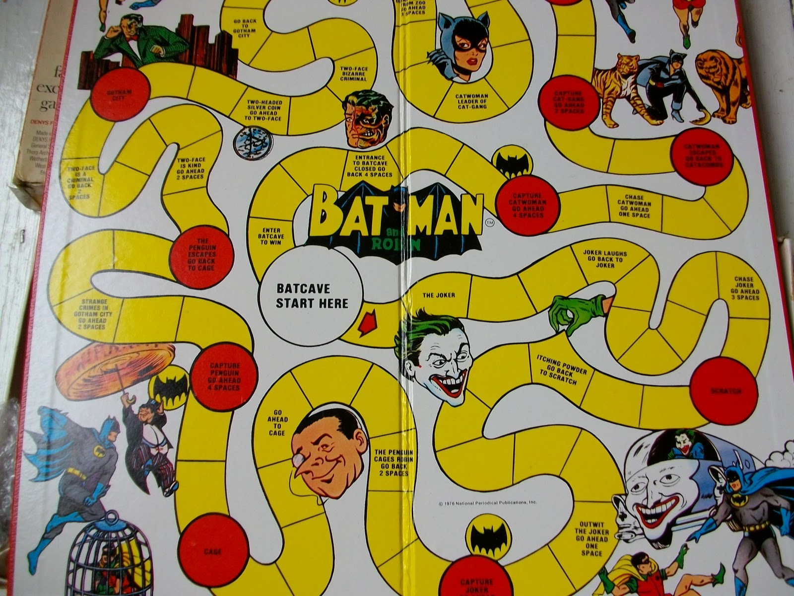 ATOMIC TOY AND COMIC BLOG: BATMAN BOARD GAMES