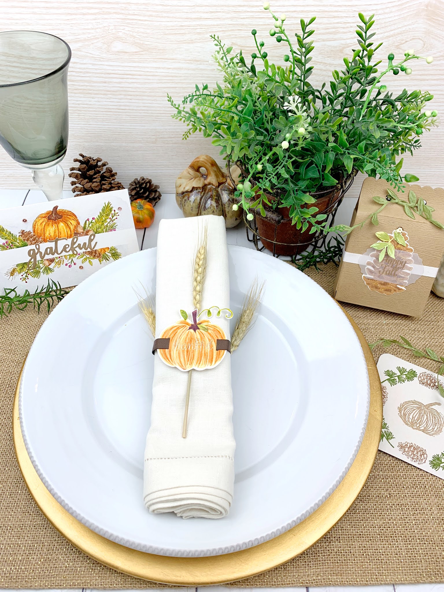 Holiday Table Settings with Ink to Paper's Take Your Place | stitches ...