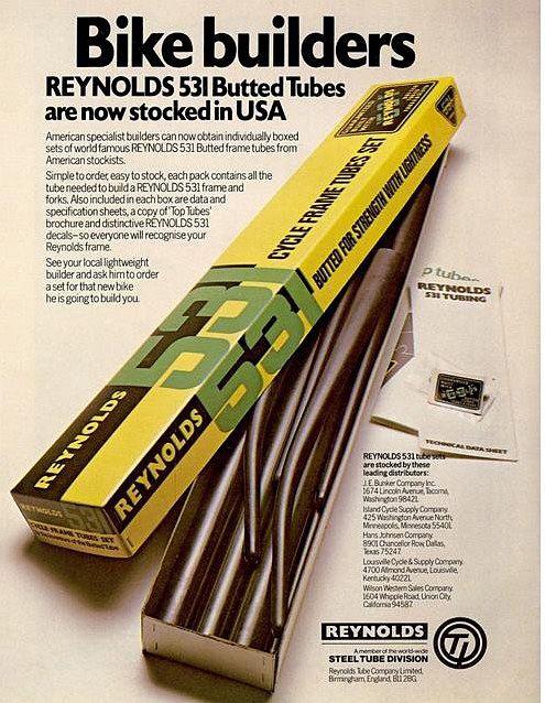 Yorkshire Ferret: Reynolds 531