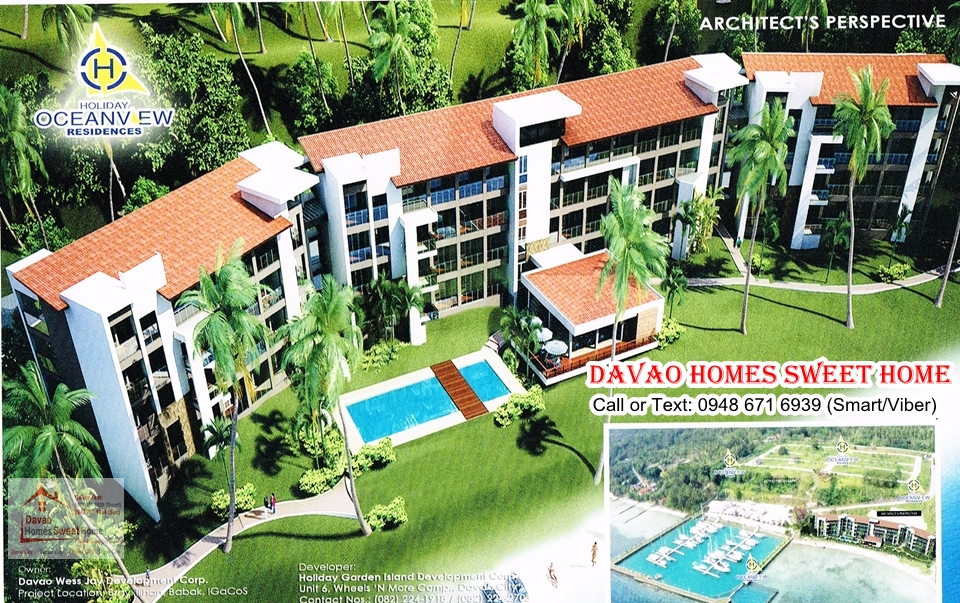 DAVAO HOMES SWEET HOME: HOLIDAY OCEAN VIEW RESIDENCES - Samal Island, Davao