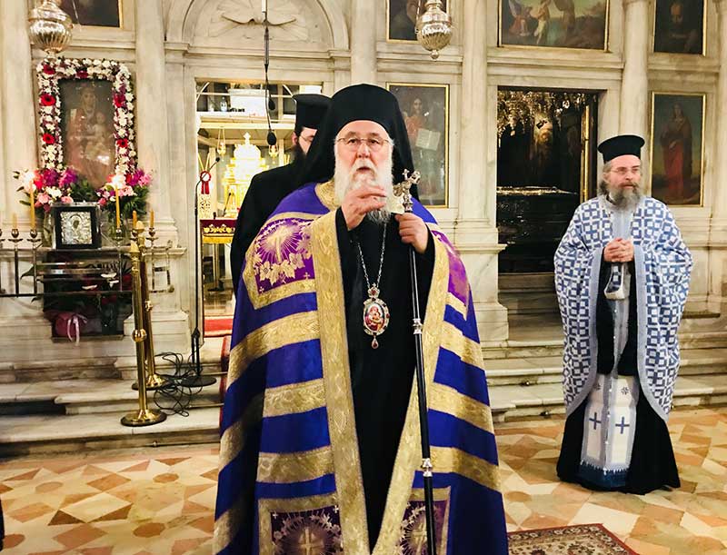 Ενορία Αγίου Ελευθερίου Κερκύρας: H ΑΚΟΛΟΥΘΙΑ ΤΟΥ Δ΄ ΚΑΤΑΝΥΚΤΙΚΟΥ ΕΣΠΕΡΙΝΟΥ