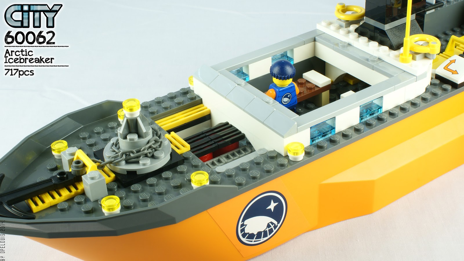 Opelouis's Toys Collection: LEGO City 60062 Arctic Icebreaker.