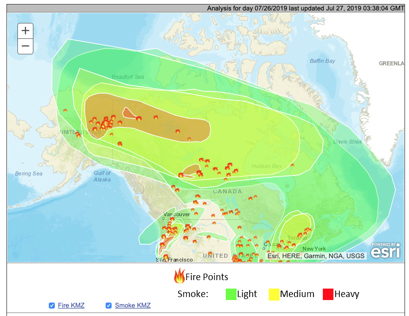 The Big Wobble : The sweltering Arctic is ablaze as unprecedented ...