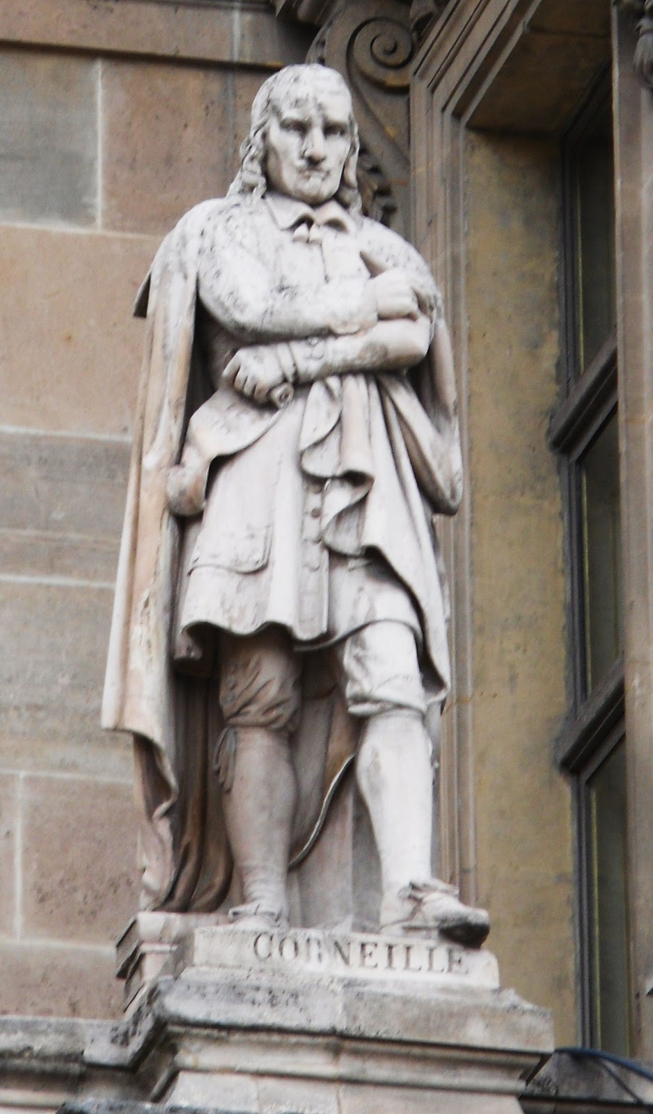 Dr Tony Shaw: The Statues of Writers in the Cour Napoléon, The Louvre ...