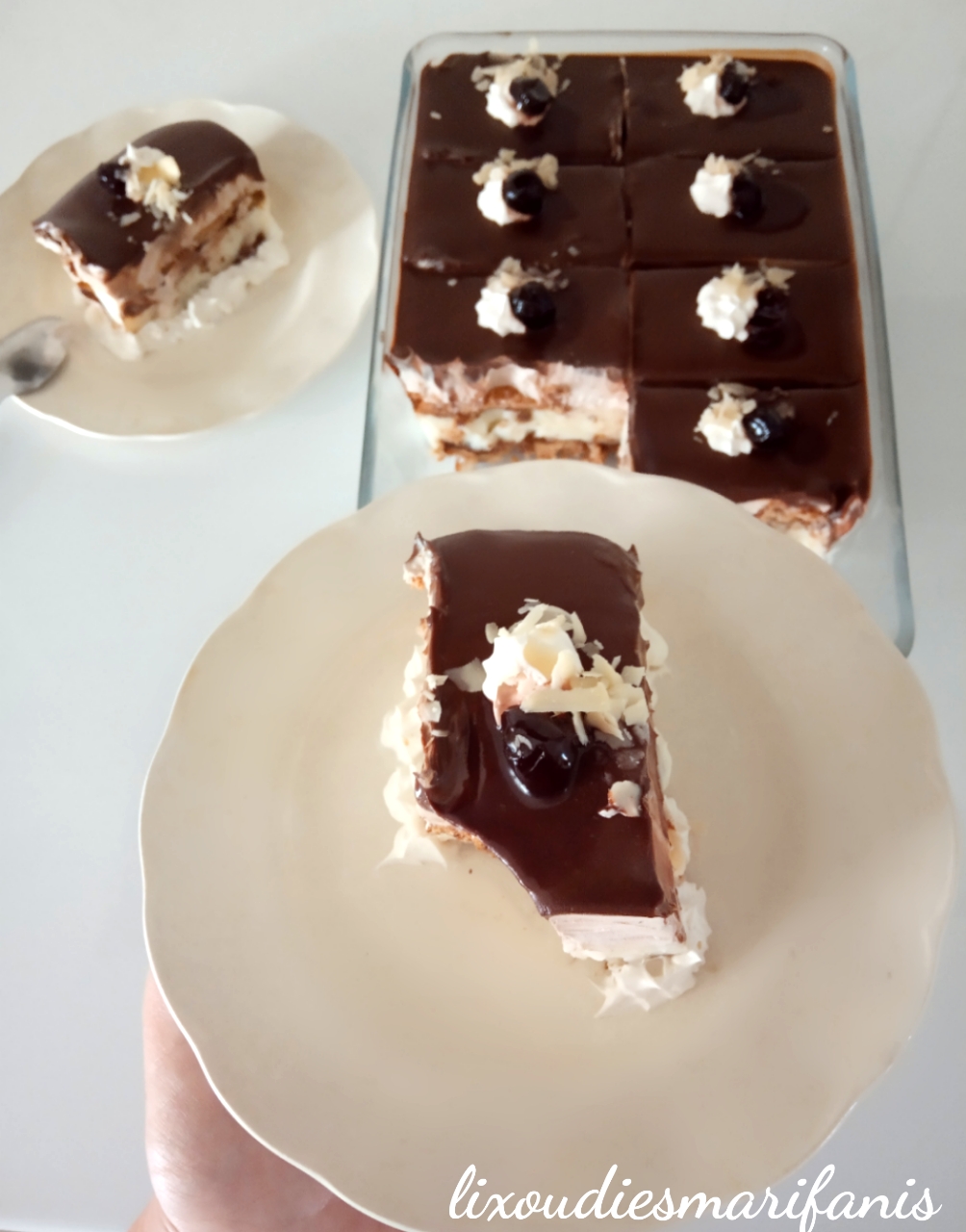 Πάστα Ταψιού τρεμουλιαστή, από την Μαριφάνη Ξανθάκη! | Sokolatomania ...