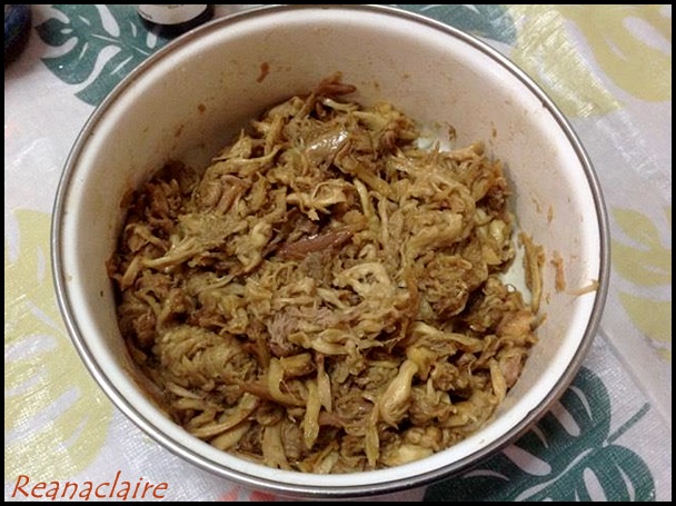 Caring Is Not Only Sharing...: Steps To Making Chicken Floss Using ...