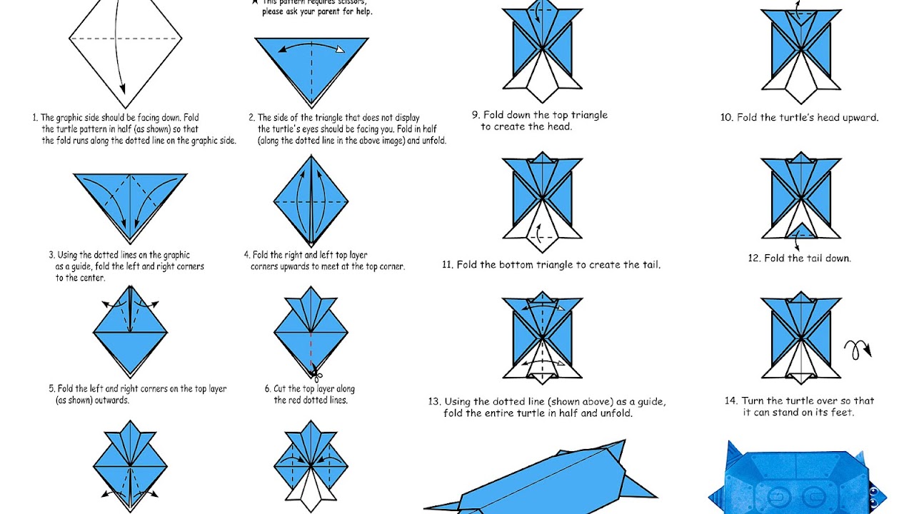 How To Fold An Origami Turtle Origami Choices how-to-fold-an-origami-turtle-origami-choices