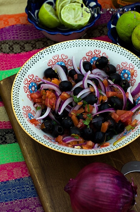 CEVICHE DE ACEITUNAS NEGRAS-CONSERVA LA LINEA - Mil ideas, mil proyectos