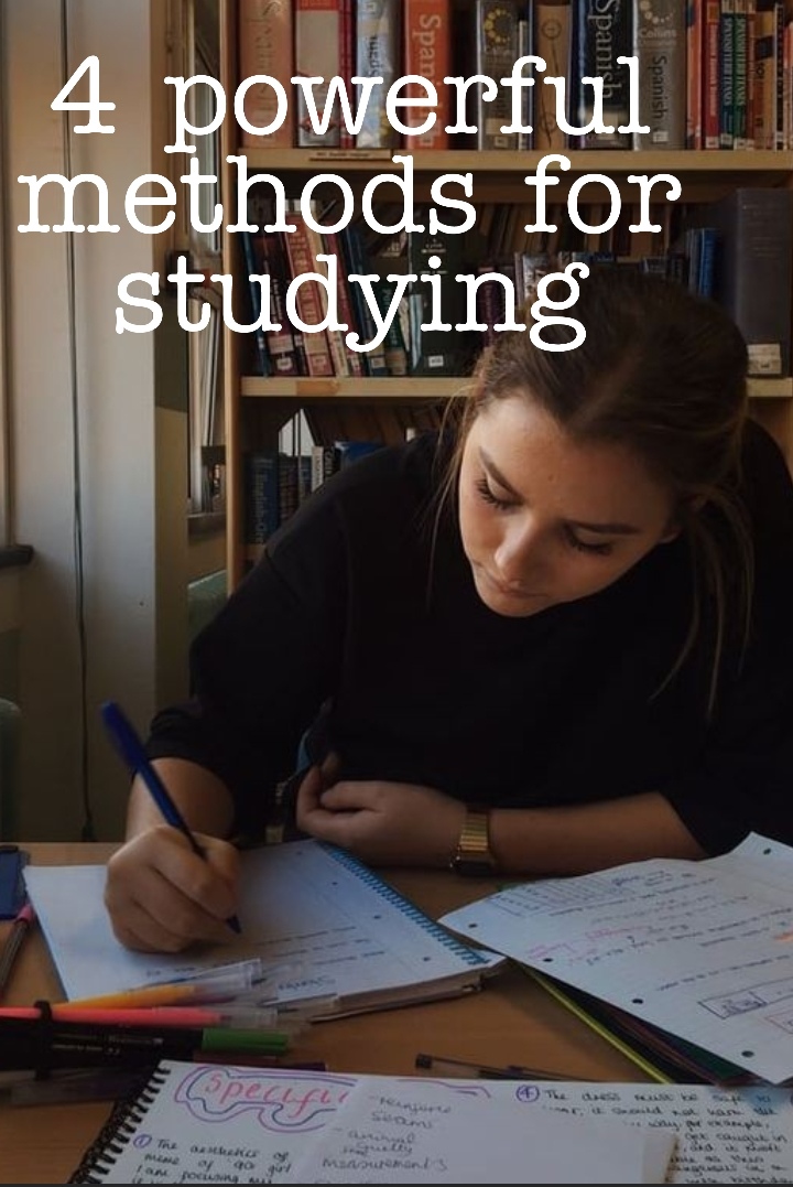 4 powerful methods for studying - easy and best