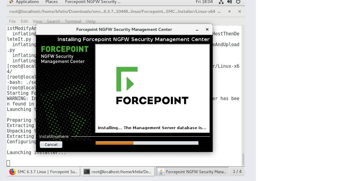 Ken Felix Security Blog: What's going in the forcepoint SMC