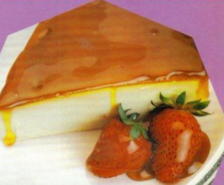 Receta de flan con fresas ~ Solountip.com