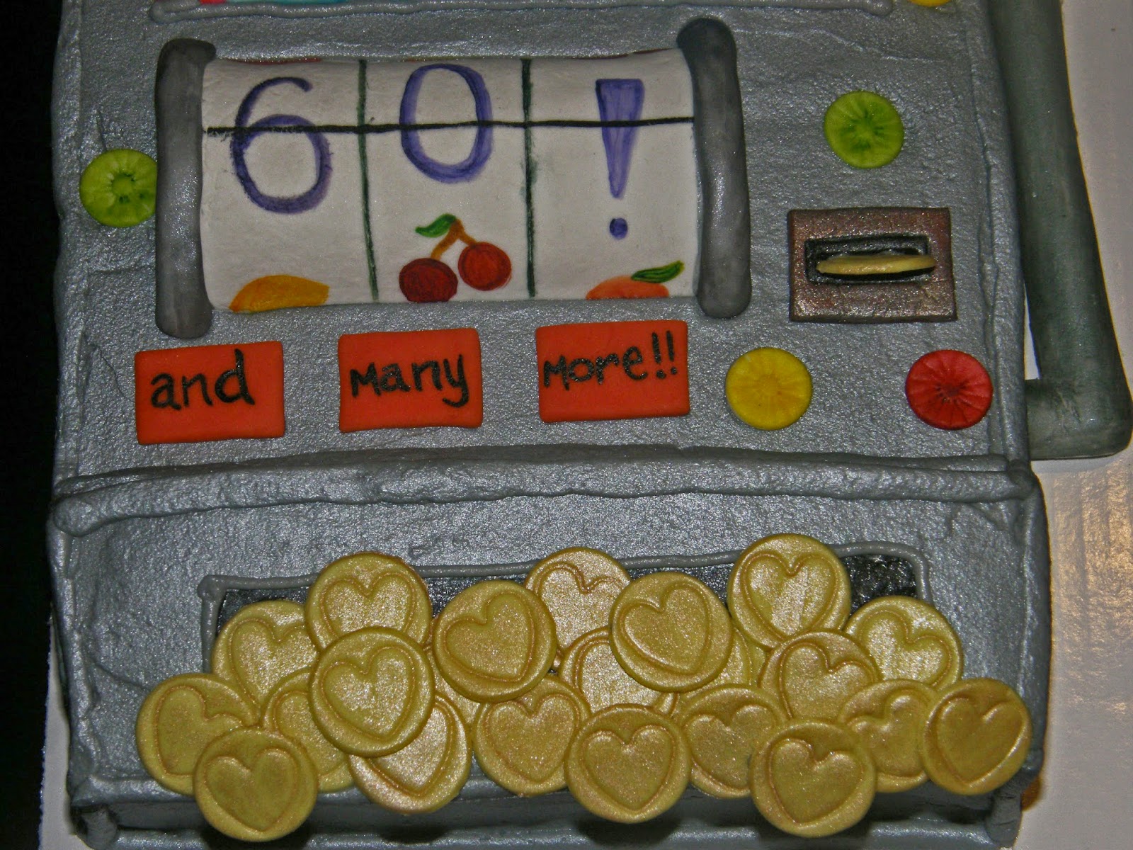 Mrs. Lydia's Kitchen: Slot Machine Birthday Cake