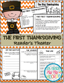 1st Grade Hip Hip Hooray!: The First Thanksgiving: Reader's Theater