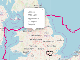 Stats, Maps n Pix: Visualising ecological footprints