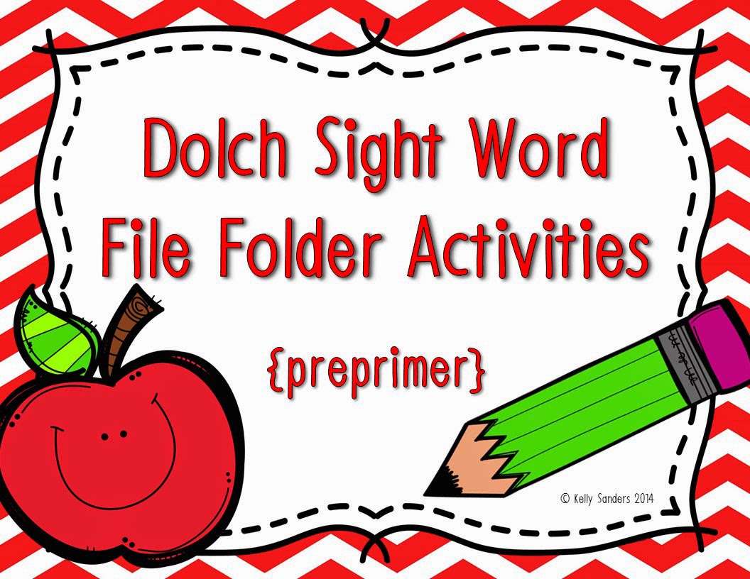 A View Into My Classroom: File Folder Activities