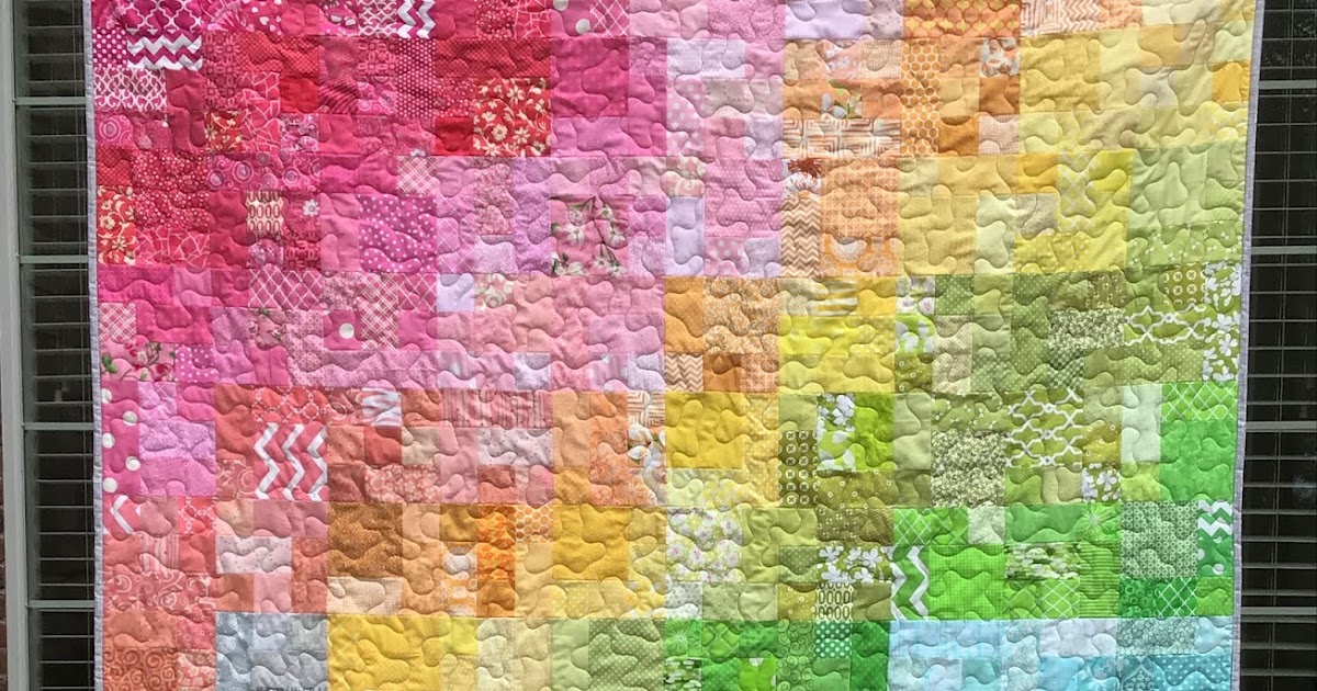 The Fleming's Nine: Another Scrap Snap Quilt