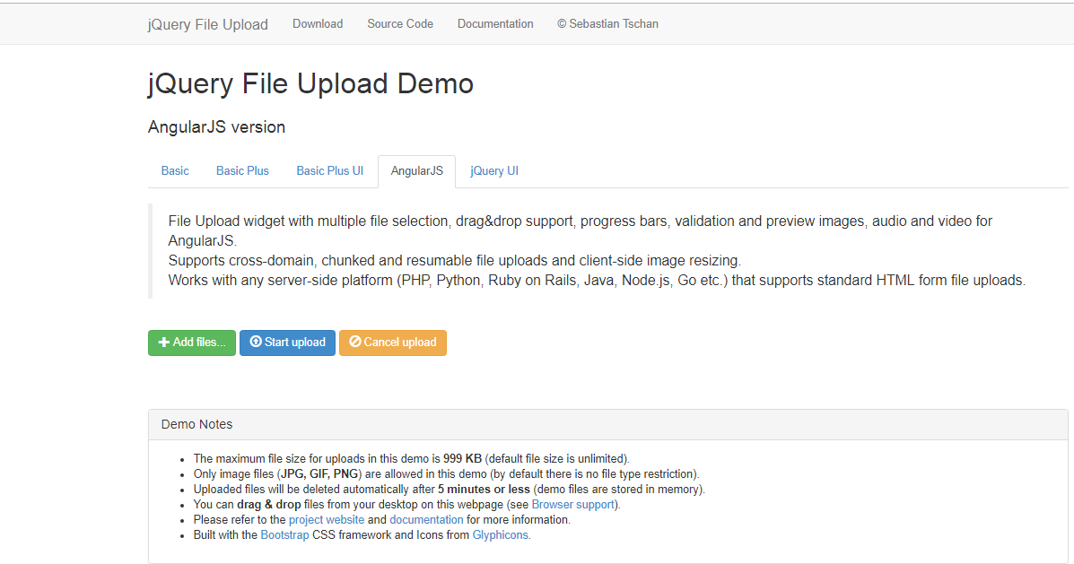 jQuery File Upload plugin untuk website - Information & Technology jQuery File Upload plugin untuk website - Information & Technology