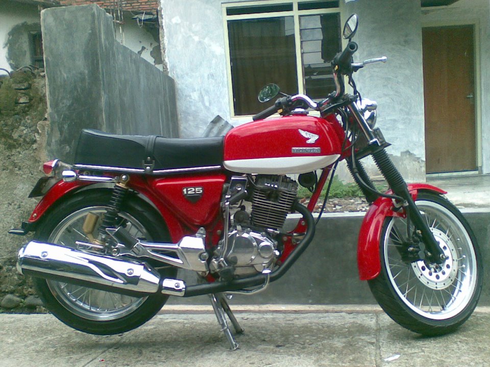 Modifikasi Honda GL 125 Neotech CB-100 Style Honda CB 125 Twins ...