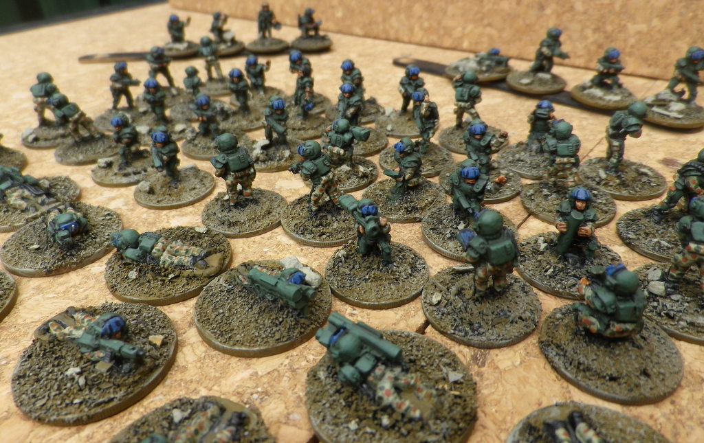 Gunners wargaming: 15mm Colonial Marine Infantry