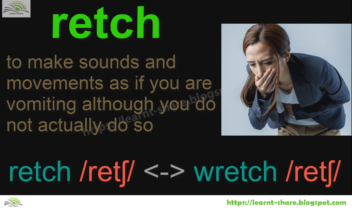 PICTURES: List of English Homophones that contain pronunciation of tʃ ...