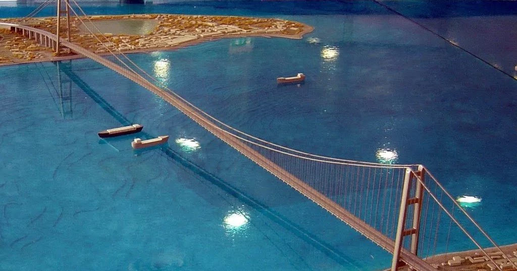 Sul Ponte sullo stretto di Messina